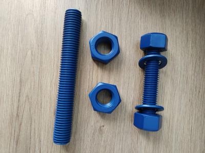 China A193 B7/A320 L7 Fully Threaded Studs with Corrosion Resistance PTFE Coating for sale