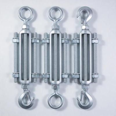 China DIN 1480 Open Body Turnbuckle M6-M36 Wire Rope Rigging Hardware for sale