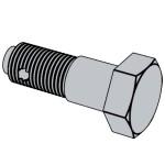 China Anti Wear Hex Head Bolt For Wind Energy / Mechanical Machine Industry for sale