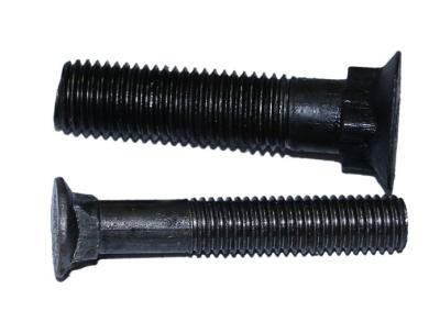 China Pescoço quadrado a cabeça escareada aparafusa preto/zinco chapeados para a indústria de automóvel à venda