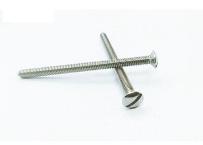 China Customizable Slotted Raised Countersunk Head Screw DIN 964 M2 M3 M4 M5 M6 M8 for sale
