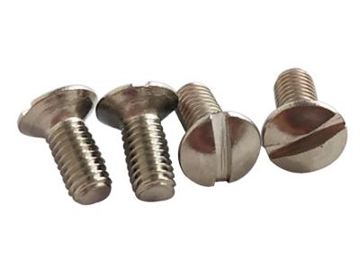 China Customizable Slotted Raised Countersunk Head Screw DIN 964 M2 M3 M4 M5 M6 M8 for sale