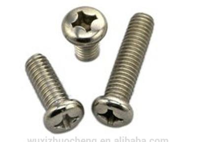 China Fully Threaded Cross Recessed Screw Metal Building / Automobile Industry for sale