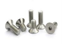 China Fully Threaded Hexagon Socket Countersunk Head Cap Screws - Class 4.8 to 12.9 Grade for Mechanical Machinery for sale