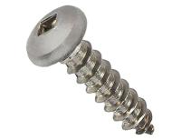 China Pan Head Square Slot Self Tapping Screws FLRS-007T | 5 Million Pcs/Month Capacity | 7-15 Day Delivery for sale