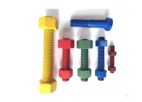 China Custom PTFE-Coated Bolts & Stud Bolts - Carbon Steel Grade 8.8 to 12.9 for Steel Structures for sale