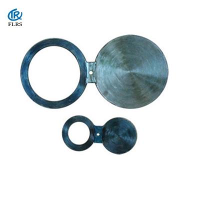 China PN40 DN500 Figure 8 Raised Face Spectacle Blind Flange for sale