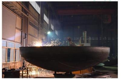 Cina Il contenitore a pressione ellittico di marinatura di BACCANO ha servito l'estremità in vendita