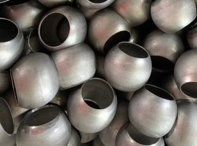 China Thick 300mm Acid Pickling Steel Connection Ball With Hole for sale