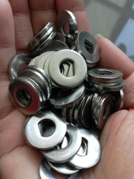 Forged D Shape Stainless Steel Ss316 Plain Washer