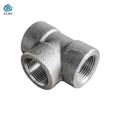 Cina ASME B16.11 ha galvanizzato 3000LB ha infilato il T uguale in vendita