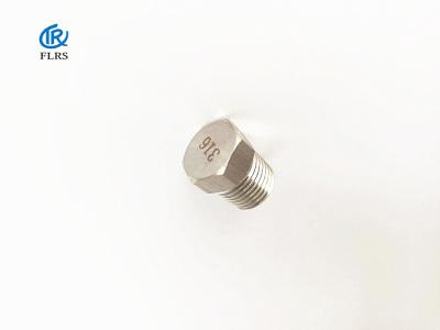 China ASME B16.11 Hexagon Head NPT BSPT A182 Threaded Plug for sale