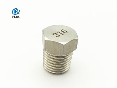 China ASME B16.11 Hexagon Head NPT BSPT A182 Threaded Plug for sale