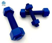 China A193B7 A1942H PTFE Coated Double Ended Studs 1/4-4 Inch ASME B18.31.2 for sale