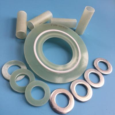 China Zinc Plated Spiral Wound Gasket Phenolic Flange Insulation Gasket Kit for sale