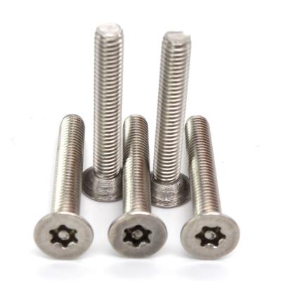 Cina L'acciaio inossidabile Pin In Head Torx Countersunk avvita le anti viti di sicurezza di furto in vendita