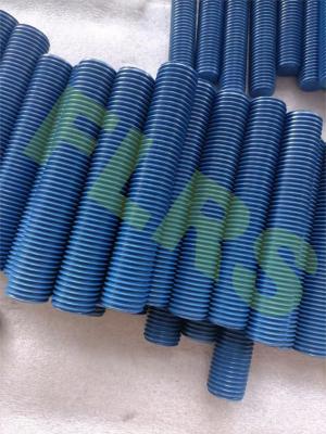 China Fluoropolymer Coated Double Ended Bolt Zinc Plating For Out Torque for sale
