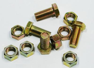 Cina Fermo di acciaio al carbonio, bulloni placcati/galvanizzati dello zinco variopinto della sfortuna in vendita