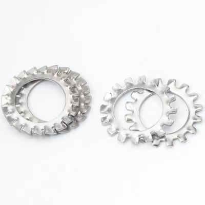 Китай DIN6798 Serrated тип a пружинной шайбы весны с внешними зубами продается