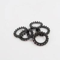 China DIN6798 Serrated Spring Lock Washer Type A with External Teeth - 1.7-31MM Size Range, Stainless Steel & 65Mn Materials for sale