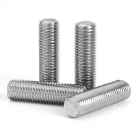 China SS304 Full Thread Double Ended Stud Bolt DIN976 M6 to M72 Metric Sizes for sale