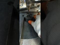 O chapeamento do óxido do preto da contraporca do hexágono do aço carbono/M3 M8 M12 encanta a porca