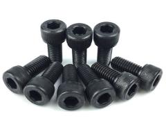 Hoge sterkte zwarte oxide Hexagon Socket Head Cap Schroeven (Knurling Allen Cap Head) Bolt