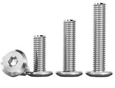 SS304 Parafusos de cabeça plana de tomada hexagonal camerada utilizados para móveis com grande oferta