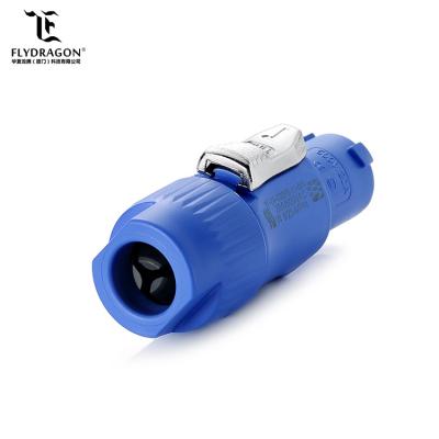 China 24mm Mounting Dimensions Circular 3 pin Wire Power Connector Cable Price Reasonable for sale