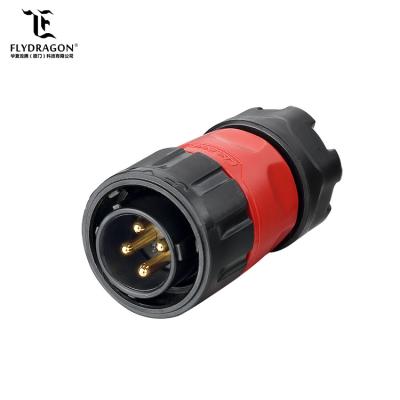 China Stable Performance Low Voltage Power Cable 4 Pin Power Plug for Live Stage Equipment for sale
