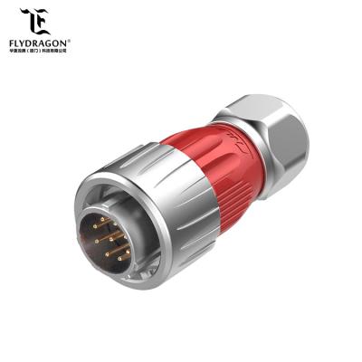 China Solid Quality 9 pin Circular Connector with TUV/UL/CCC Certification DC Jack Connector Cable for Signal Equipment for sale