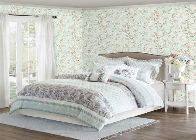 China Waterproof Non Woven Wallpaper 0.53*10m , Interior Design Bedroom Wallpaper for sale