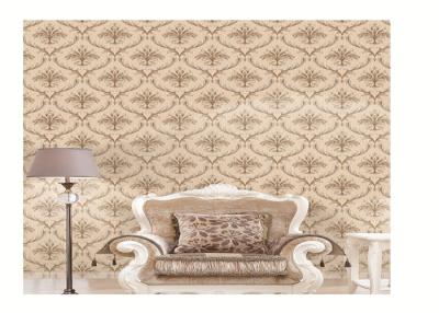China Beautiful PVC Vinyl Wallpaper For Living Room Wall , Contemporary Wall Coverings for sale