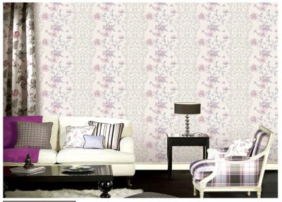China Luxury 1.06 Meter Wallpaper For Lounge Wall , Waterproof Vinyl Wall Covering for sale