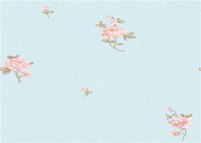 China Classic Style Flower Pattern PVC Vinyl Wallpaper Decorated For TV Background for sale