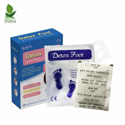 China Bana 2018 Chinese Hot Sale  Promote Sleep Bamboo Detox Foot Patch for sale