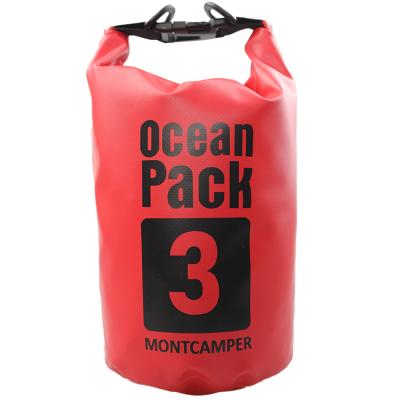 China Custom Logo Floating PVC Dry Bag with Shoulder Strap Round Bottom Orange or Customized for sale
