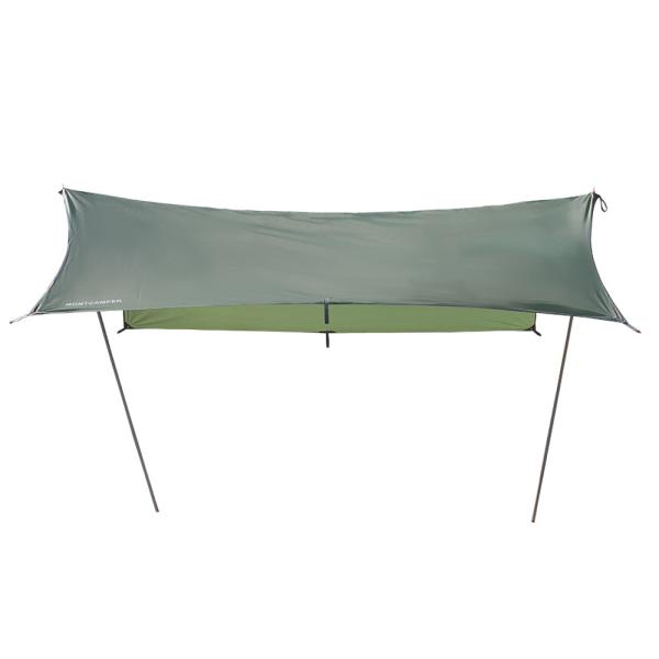Quality 210T Polyester Outdoor Camping Tarp Silver Coating Waterproof Rain Fly for sale