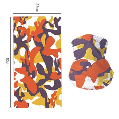 Cina Stile sportivo Logo personalizzato in poliestere Collo faccia Gaiter per attività all'aria aperta personalizzato in vendita
