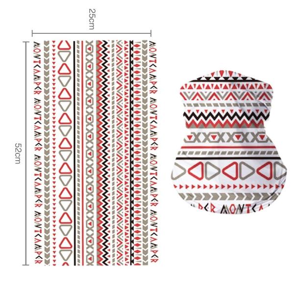 Quality Custom Pattern Polyester Neck Gaiter Portable for Outdoor Camping 48*25cm/Custom for sale