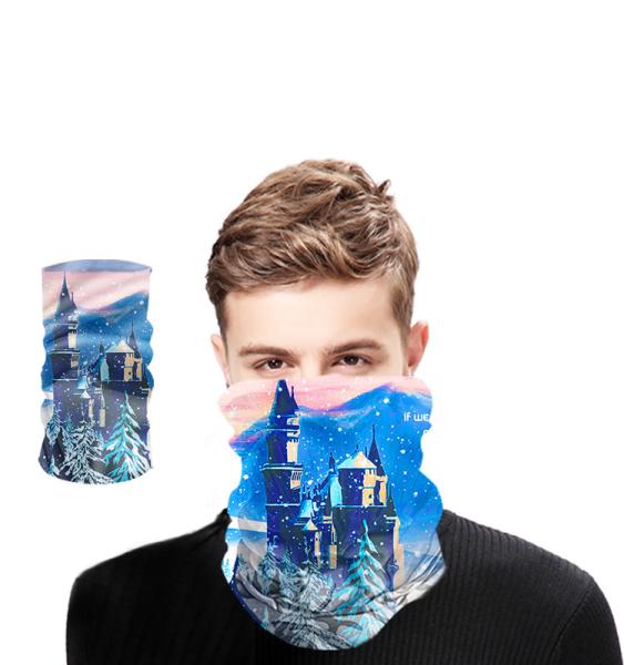 Quality 36g Multifunctional Neck Gaiter Bandana for Sports Custom Design and Applicable for sale