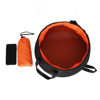 Cina Campeggio all'aria aperta Camminata Viaggiare 10L Bacino pieghevole portatile con stoffa Oxford 300D in vendita