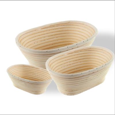 Cina Cestino rotondo fatto a mano in rattan naturale in vendita