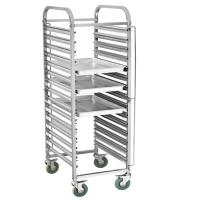 China Rk Bakeware China-Flat Pack Stainless Steel Loading Double Rack for sale