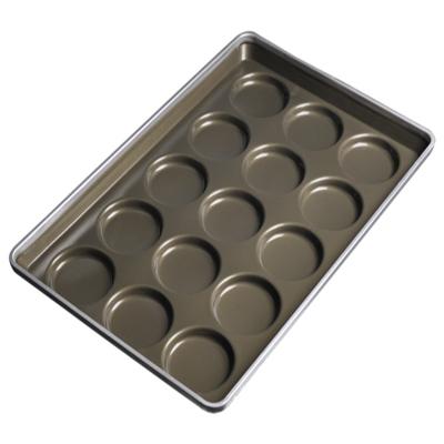 中国 Rk Bakeware チャイナスクエアマフィンパン/長方形マフィンパン/ブラウニーバイトカップケーキパン 販売のため