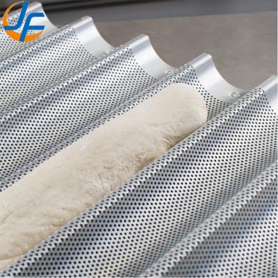 Китай Rk Bakeware China-5 Loaf Алюминиевый багет Eurogliss с антипригарным покрытием / Форма для французского хлеба продается