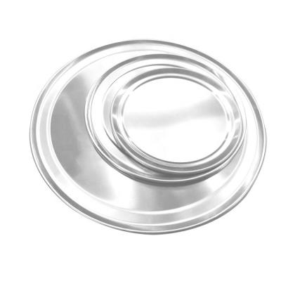 Cina 7 Inch Round Aluminum Pizza Pan Pizza Tray Baking Tray in vendita