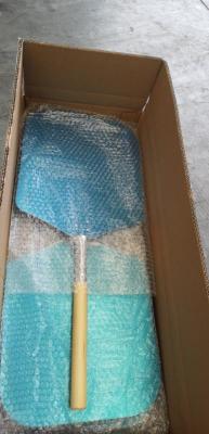 Cina 12''*14''*31'' Rectangle Wood Handle Metal Pizza Peel 79cm Aluminum Pizza Shovel in vendita