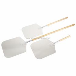 Cina 12''*14''*31'' Rectangle Wood Handle Metal Pizza Peel 79cm Aluminum Pizza Shovel in vendita