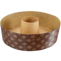China Panettone Paper Baking Mold Cup Cake Bread Microwave Coated for sale